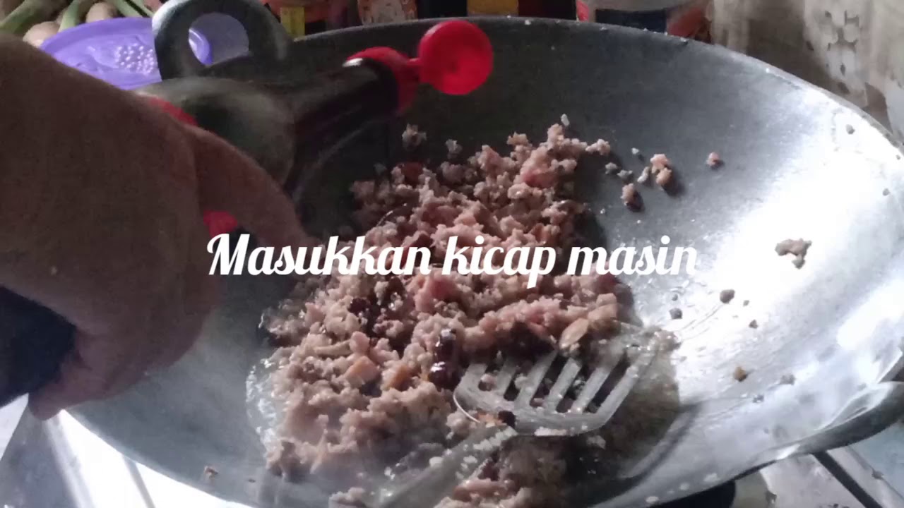 Cara masak kuih chang @ tucung || Iban food style - YouTube
