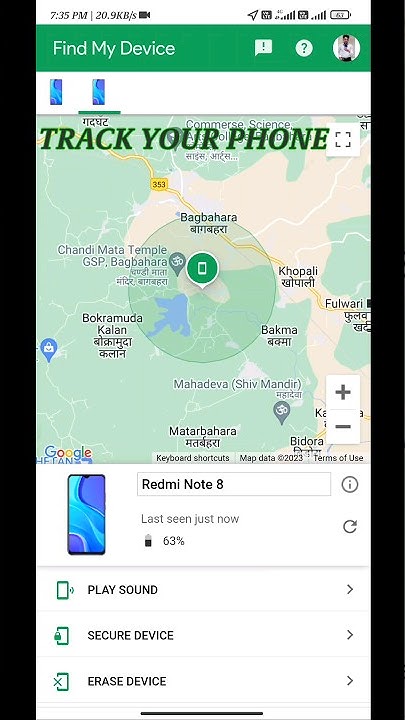 How to find your lost Android phone #shorts - YouTube