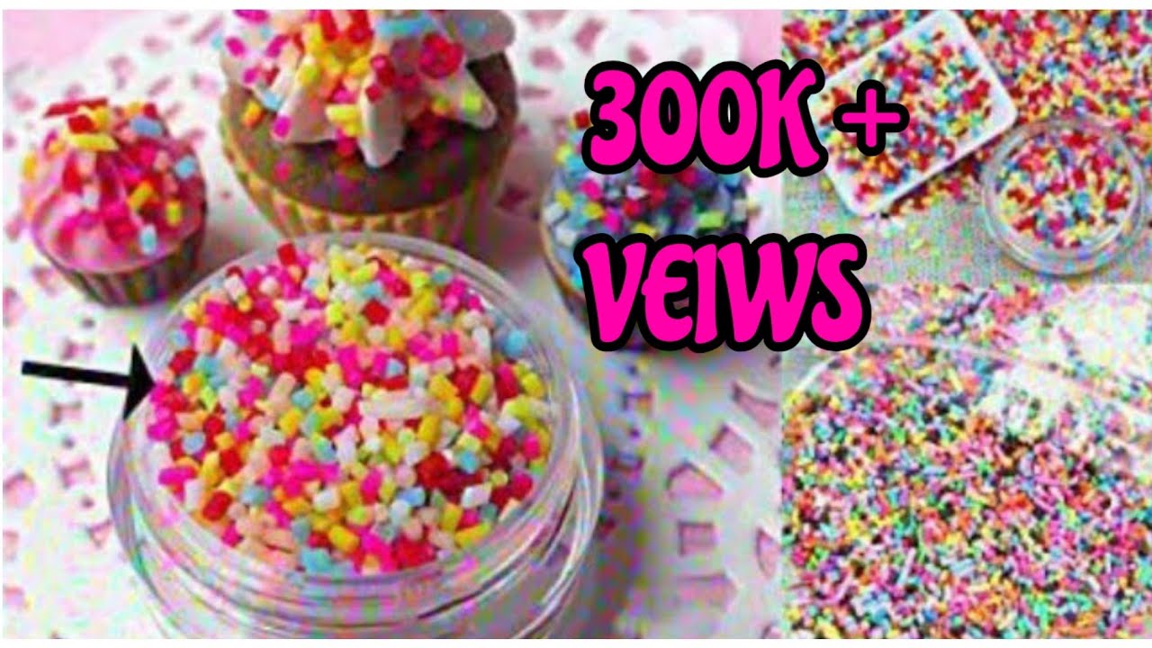 Homemade Easy Sugar Sprinkles for Decoration-DIY Cheap Sugar Sprinkle ...