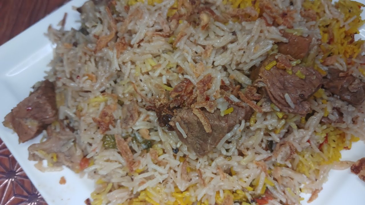 Hyderabadi Beef Yakhni Pualo Recipe | Famous yakhni pulao by shai food ...