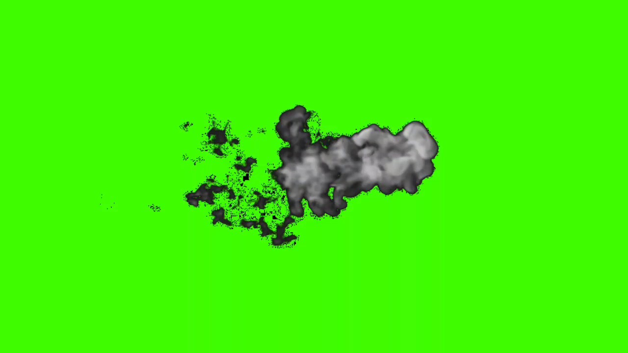 Best smoke green screen for intros - YouTube