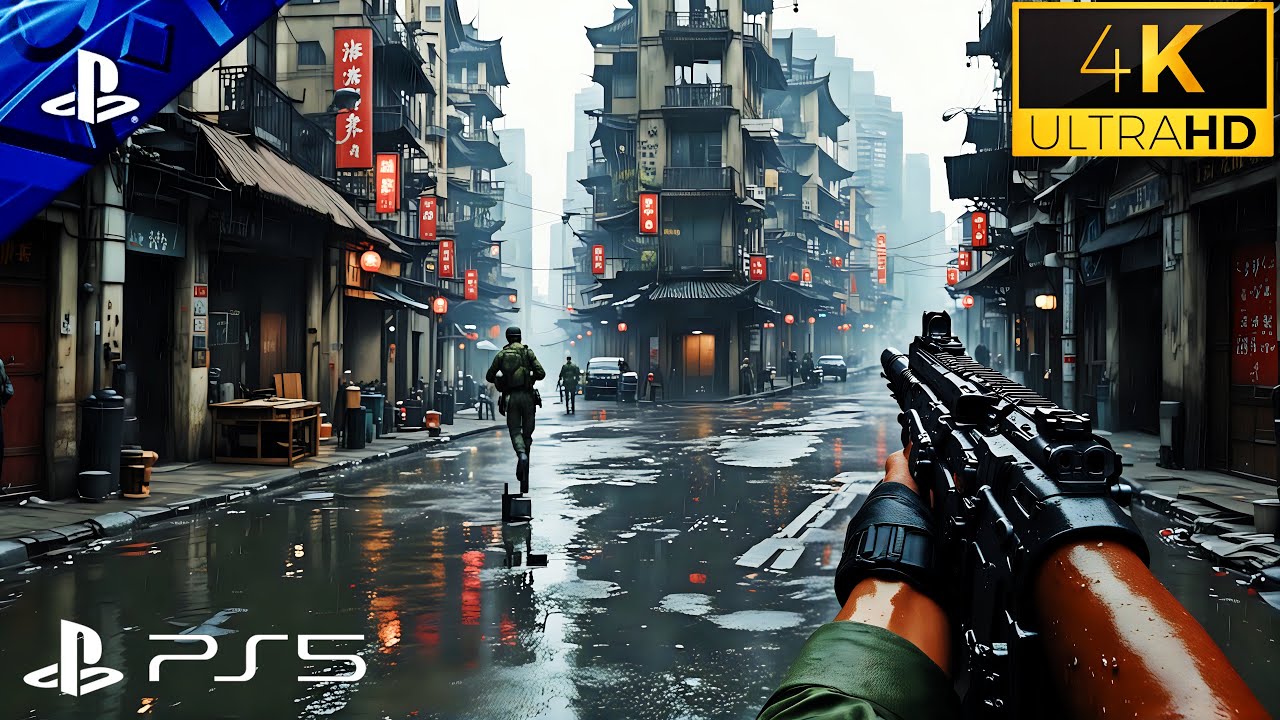 THE SIEGE OF SHANGHAI | Realistic IMMERSIVE ULTRA Graphics Gameplay [4K ...