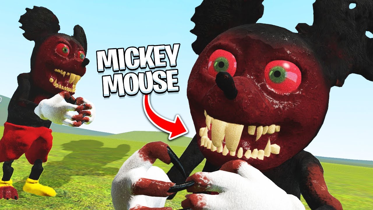 Mickey Mouse is... CURSED! (Garry's Mod) - YouTube