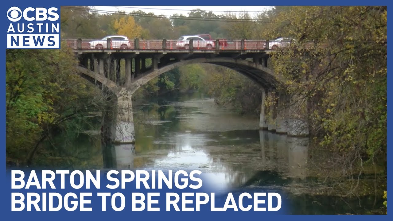 Austin to get new bridge over Barton Creek in Zilker Park - YouTube