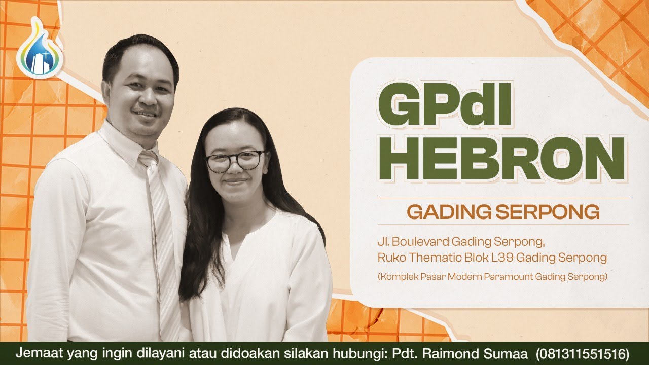Ibadah Minggu Gpdi Hebron Gading Serpong Minggu 02 Oktober 2022