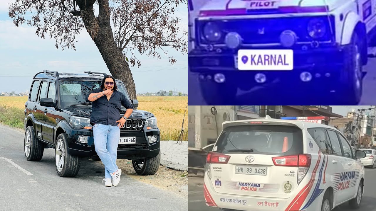 Karnal Police 👮 Huai Alert 🚨 Z Black Cars ko lakar 😱😳🤔 - YouTube