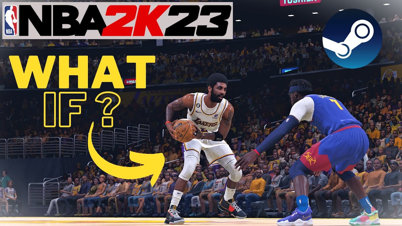 NBA 2K23 REALISTIC GRAPHICS (WIP) | Kyrie Irving helping the Lakers ...