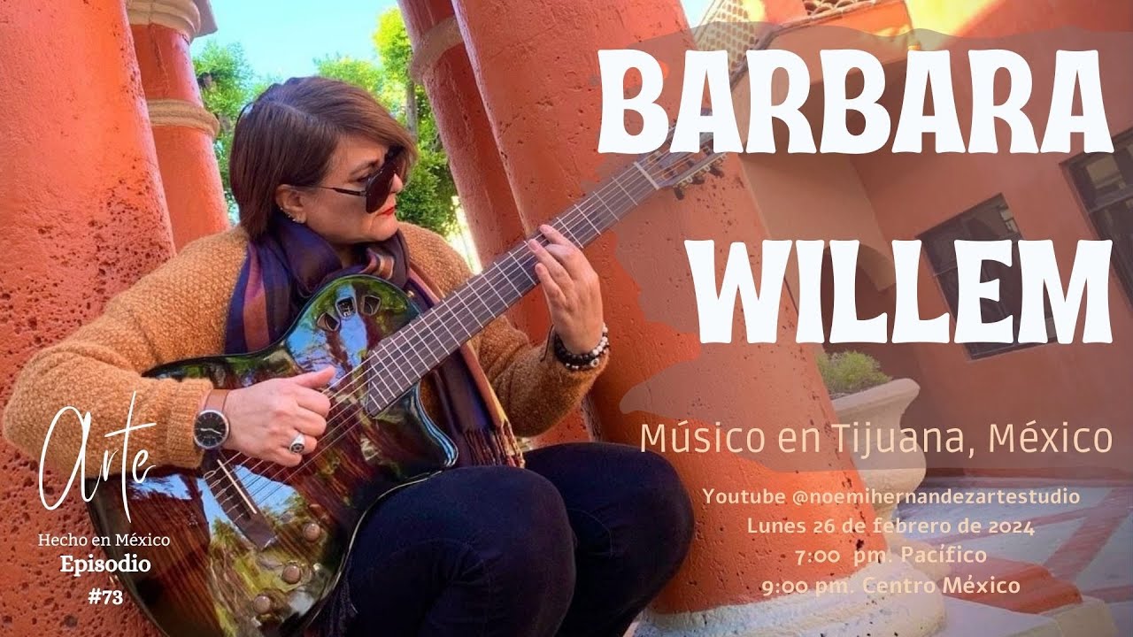 Platica con Barbara Willem musico de Tijuana Decima Musa Acoustic Live ...