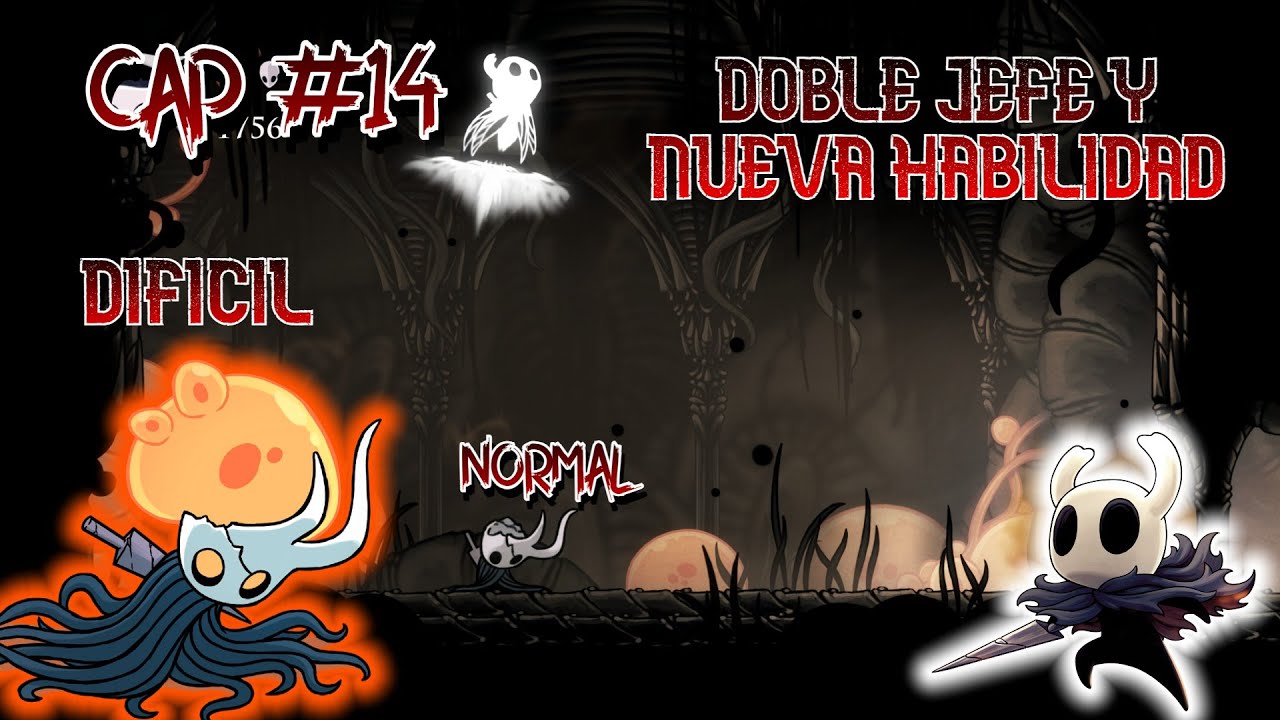 HOLLOW KNIGHT CAP 14 "RECEPTACULO ROTO Y FAMILIAR PERDIDO AL PRIMER ...