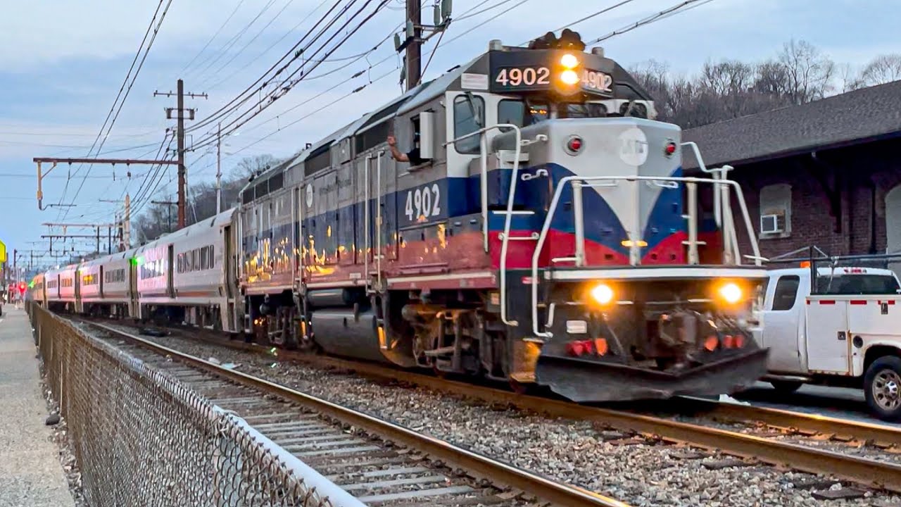 NJT RailFanning At Dover Westbound train to Hackettstown with GP40FH-2M ...