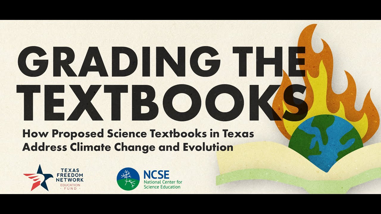 Grading the Textbooks: TFNEF & NCSE Report Release - Aug. 22, 2023 ...
