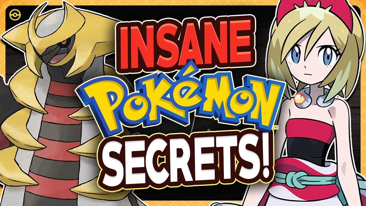 25 INSANE Pokémon SECRETS You May Not Know About! - Sinnoh - YouTube