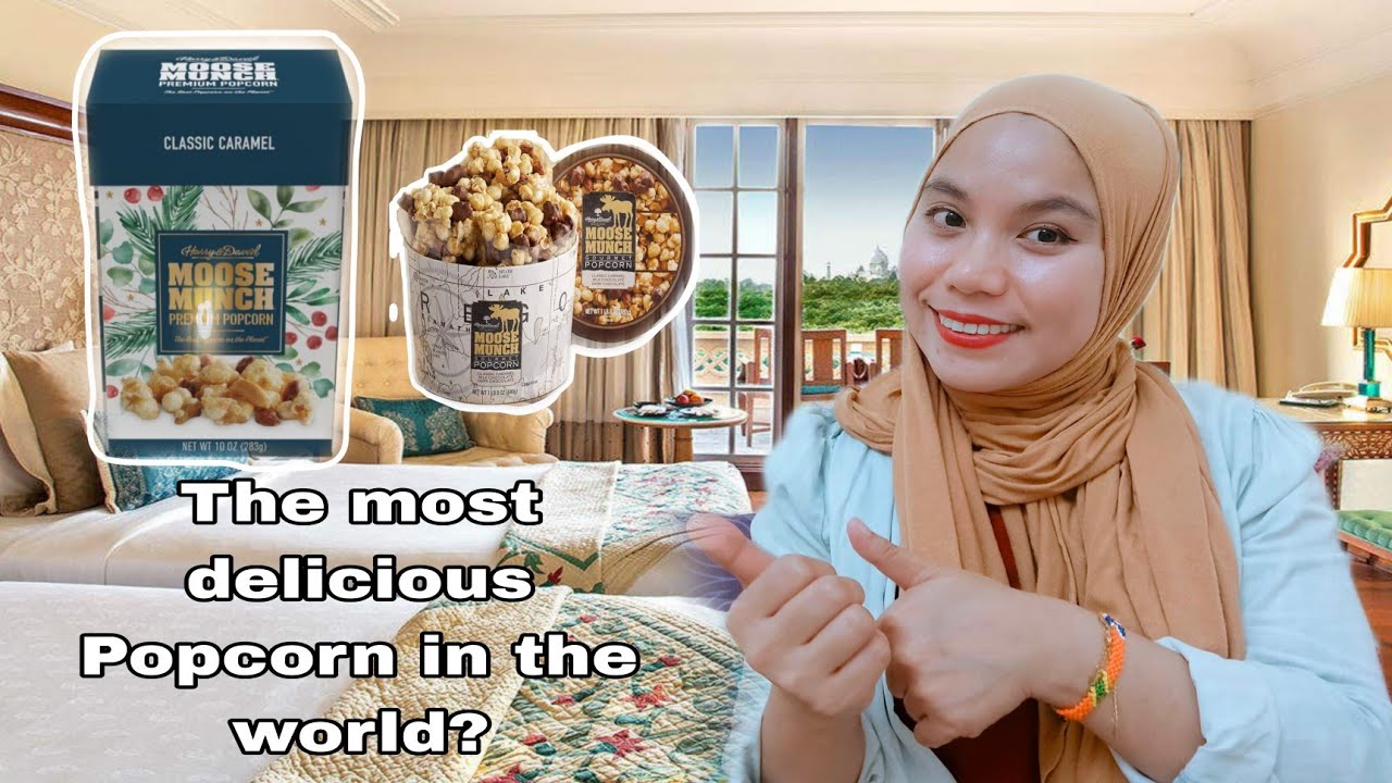Food taste to the most tasty Pop corn in the world??? MOOSE MUNCH ...
