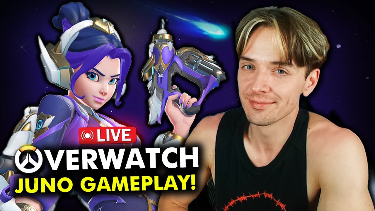 Overwatch 2 JUNO GAMEPLAY Competitive (Solo Queue) - YouTube