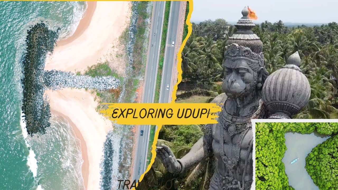 Udupi Part : 2 | Hidden Mangrove Kayaking | Divine Hanuman Temple ...