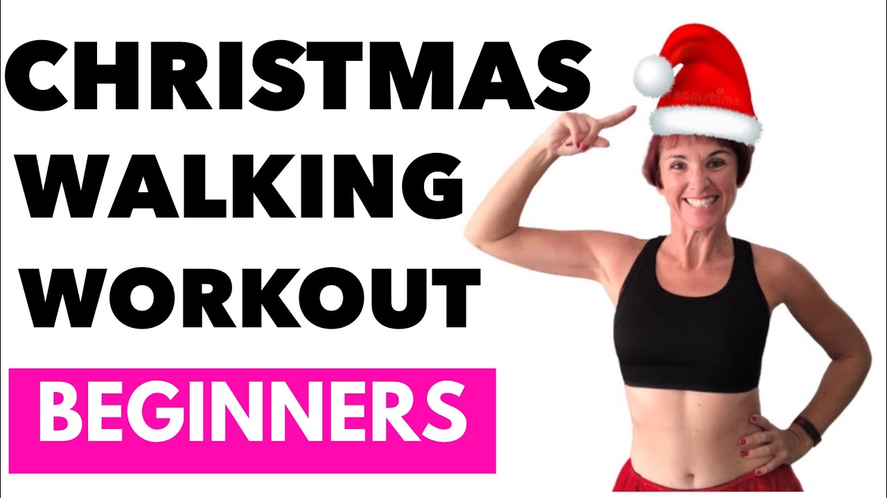 Christmas Walking Workout | 1500 Steps | Christmas Music ️ Beginner ...