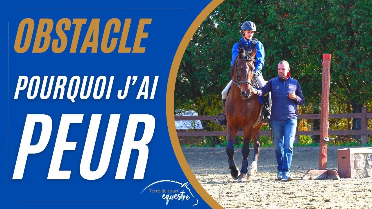 Peur à l'obstacle ? Rien de plus normal ! - YouTube