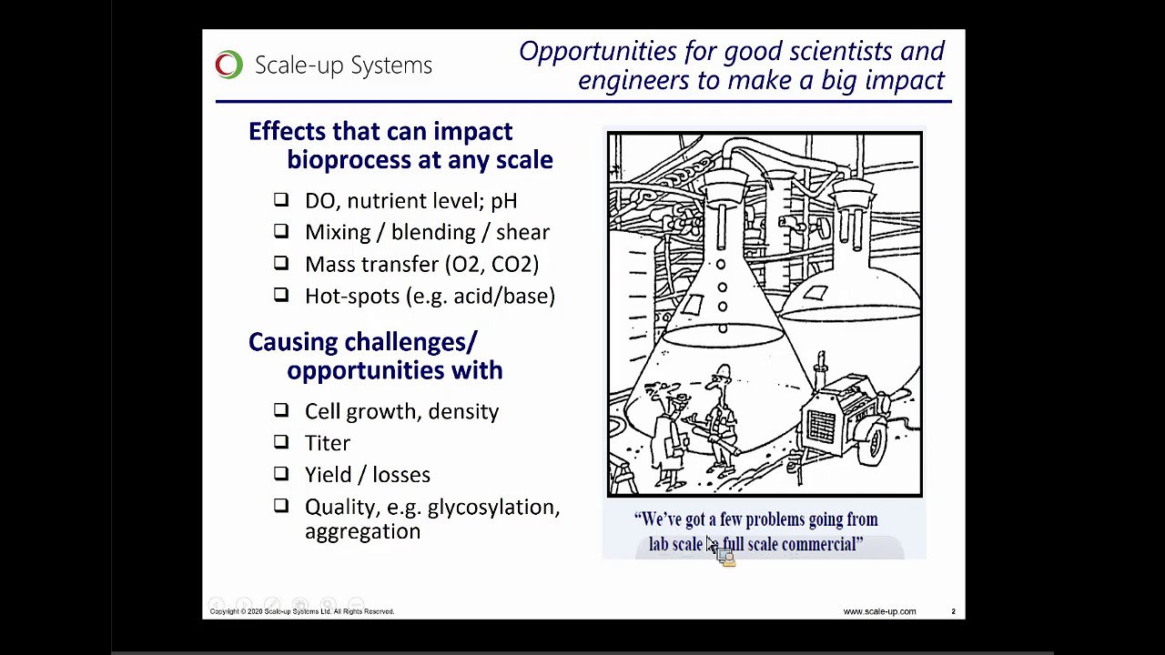 Dynochem: Scale-up using the Bioreactor and STR mixing toolboxes - YouTube