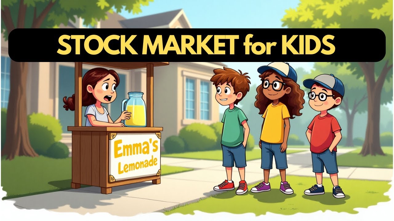 Stock Market for Kids: Lemonade Stand Investing! Financial Education ...