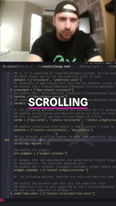 Battling with Rust's feature flags - YouTube