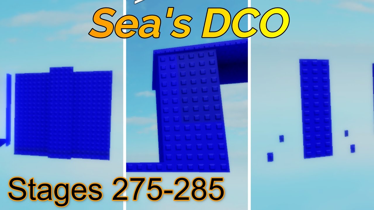 Sea's Difficulty Chart Obby: Arduous Stages 275-285 - YouTube