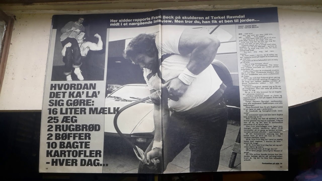 TORKEL RAVNDAL I DANMARK 1980 - YouTube