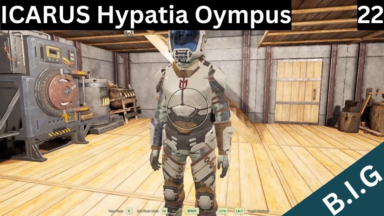 Icarus Hypatia - Olympus - Ramp up: Stockpile - testing the Tachyon ...