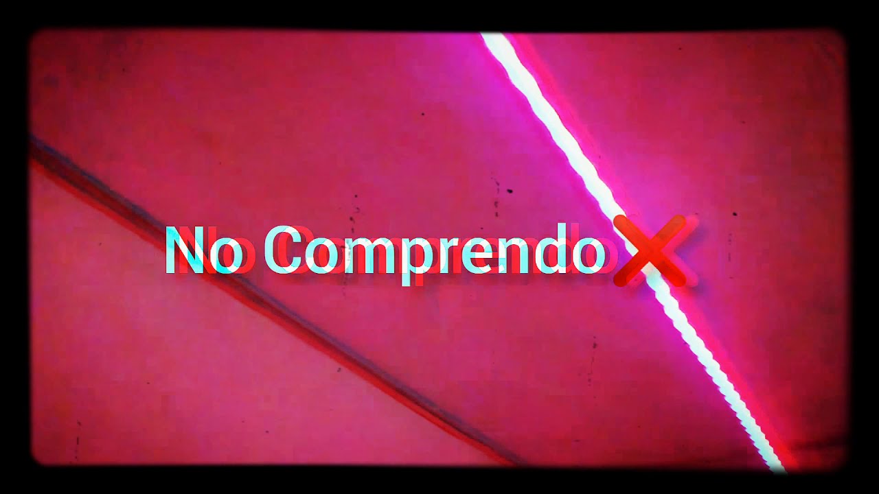Lil Bang - No Comprendo (Vídeo Oficial) [Nota Visual] - YouTube