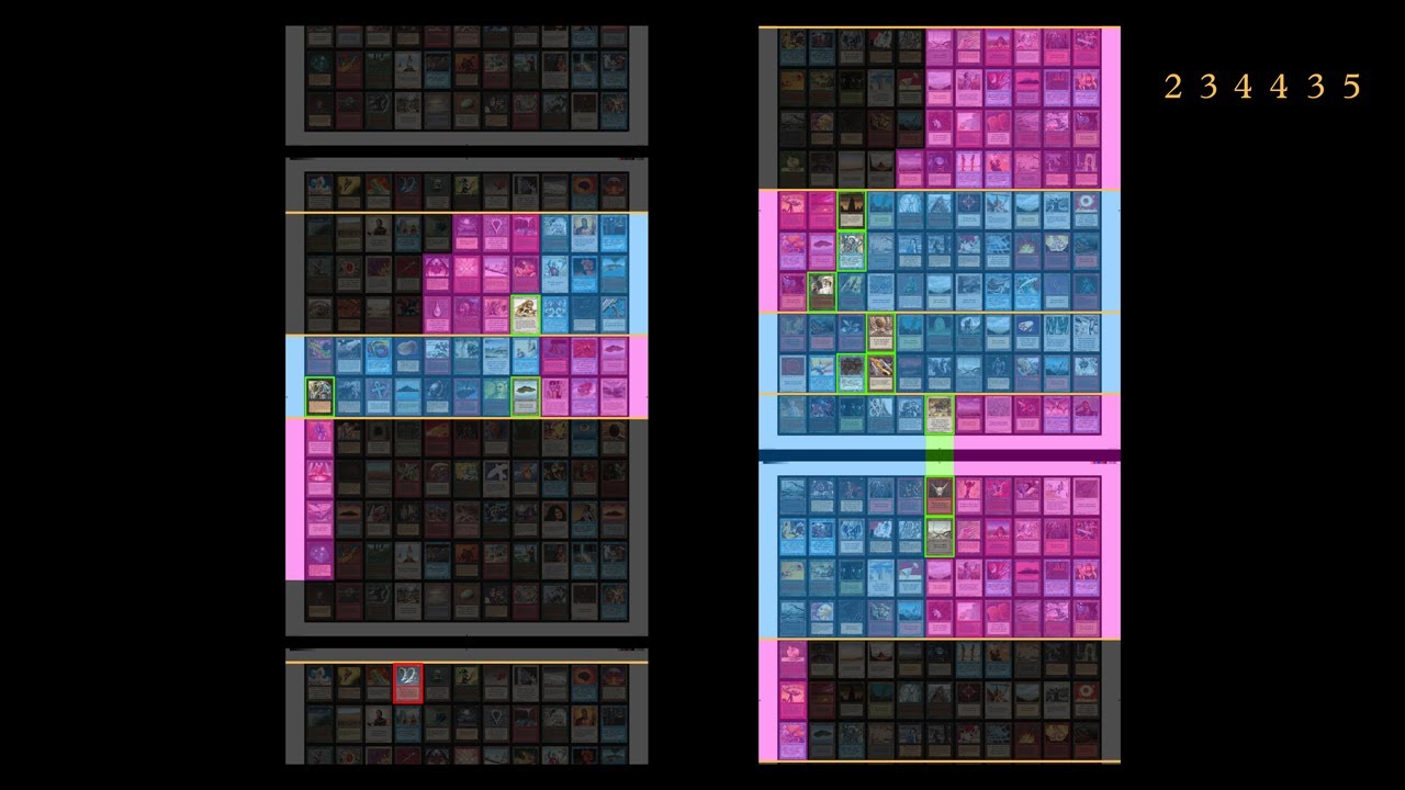 MTG Beta Booster Box Break Feb 2021 Mapping & Collation - Magic - YouTube