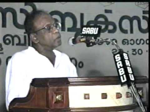 SUKUMAR AZHIKODE AT DC BOOKS - JUBILEE - YouTube