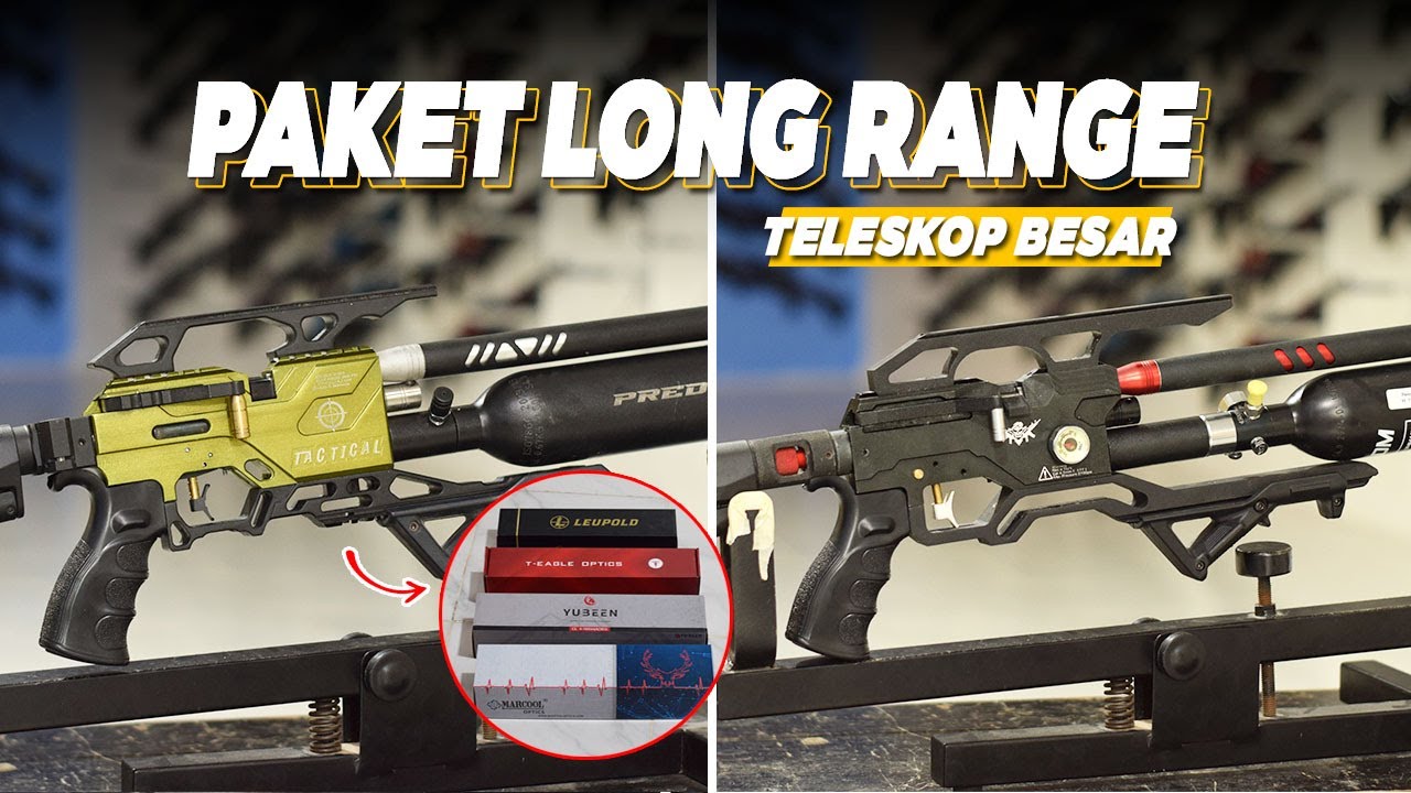 PAKET LONG RANGE TELESKOP YUBEN !! PROMO SENAPAN ANGIN PCP BOCAP ...