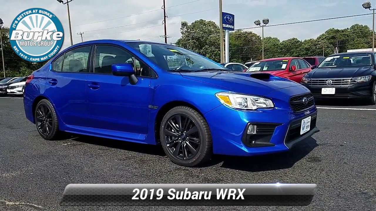 New 2019 Subaru WRX , Cape May Court House, NJ S07309 - YouTube