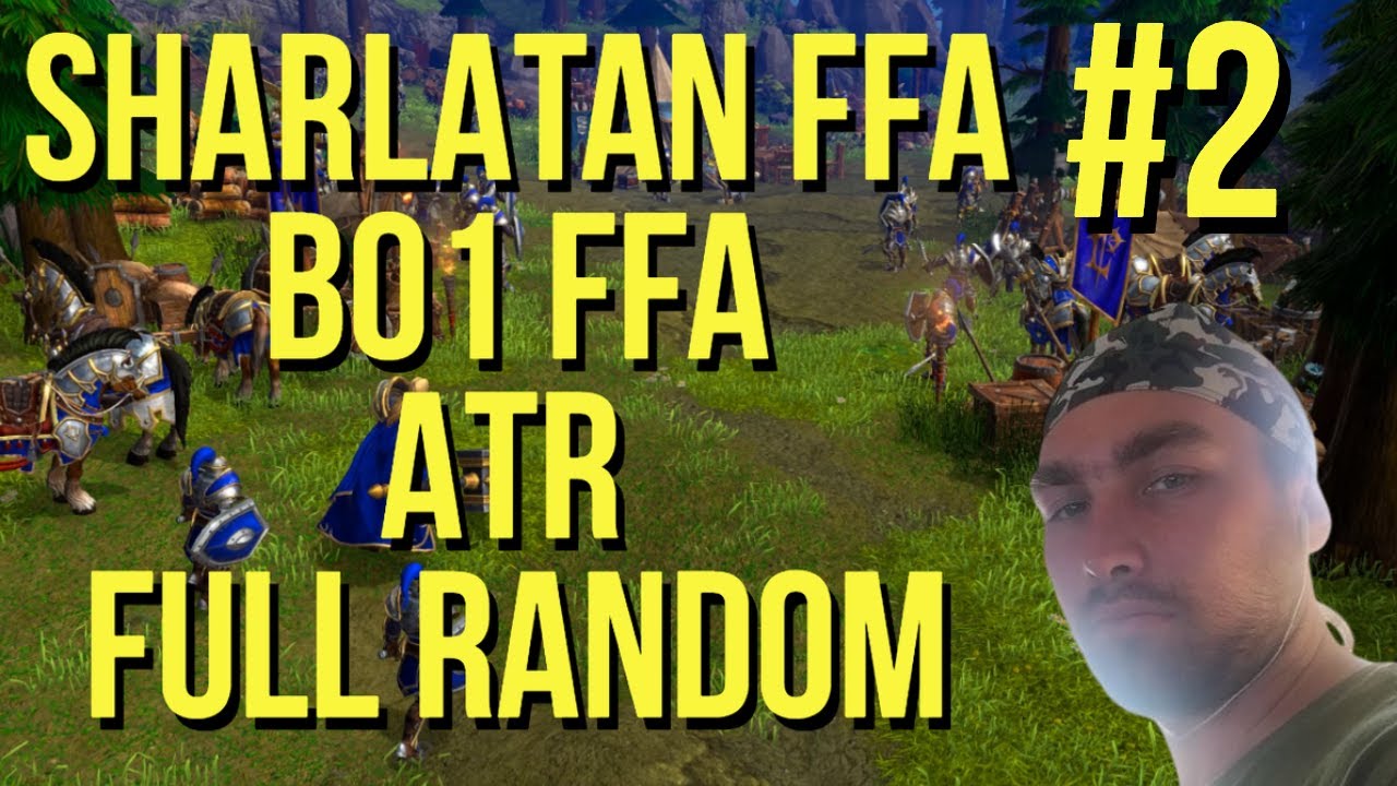 Sharlatan FFA #2 от Сергея Червинского / Шоуматч Warcraft 3 - YouTube