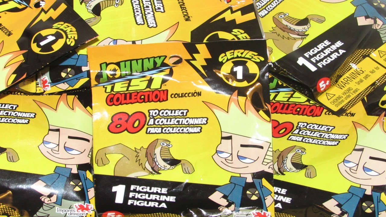 JOHNNY TEST BLIND BAGS - ULTRA RARE JOHNNY TEST - YouTube