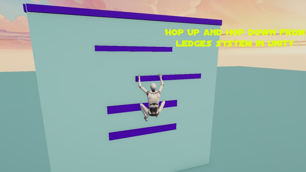 Hop Up Down System in unity. Ledge Climb System in unity. Part - 4 - YouTube