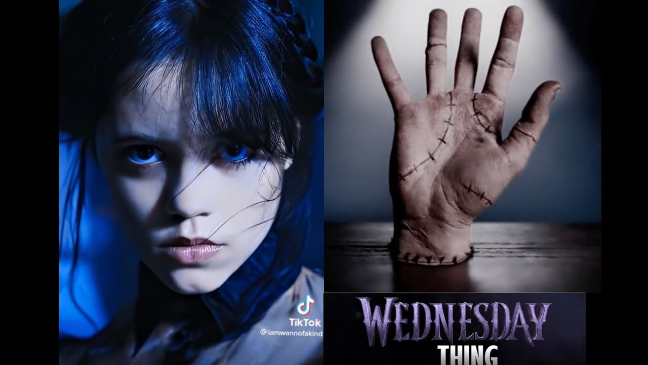 Wednesday Addams & Thing Best Moments Together | Shorts - YouTube