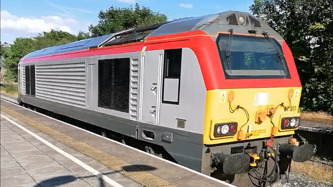 08/07/24 - Class 67 - 67017 - Light Locomotive - Crewe C.S. to Holyhead ...