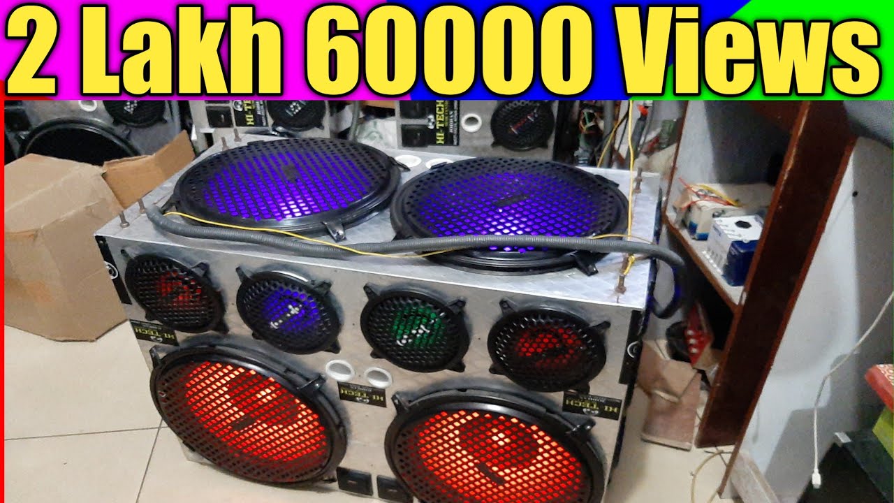 16"inchi 4 Woofer 16 Speaker Full End Bass, Tractor System, By #Hi_End ...