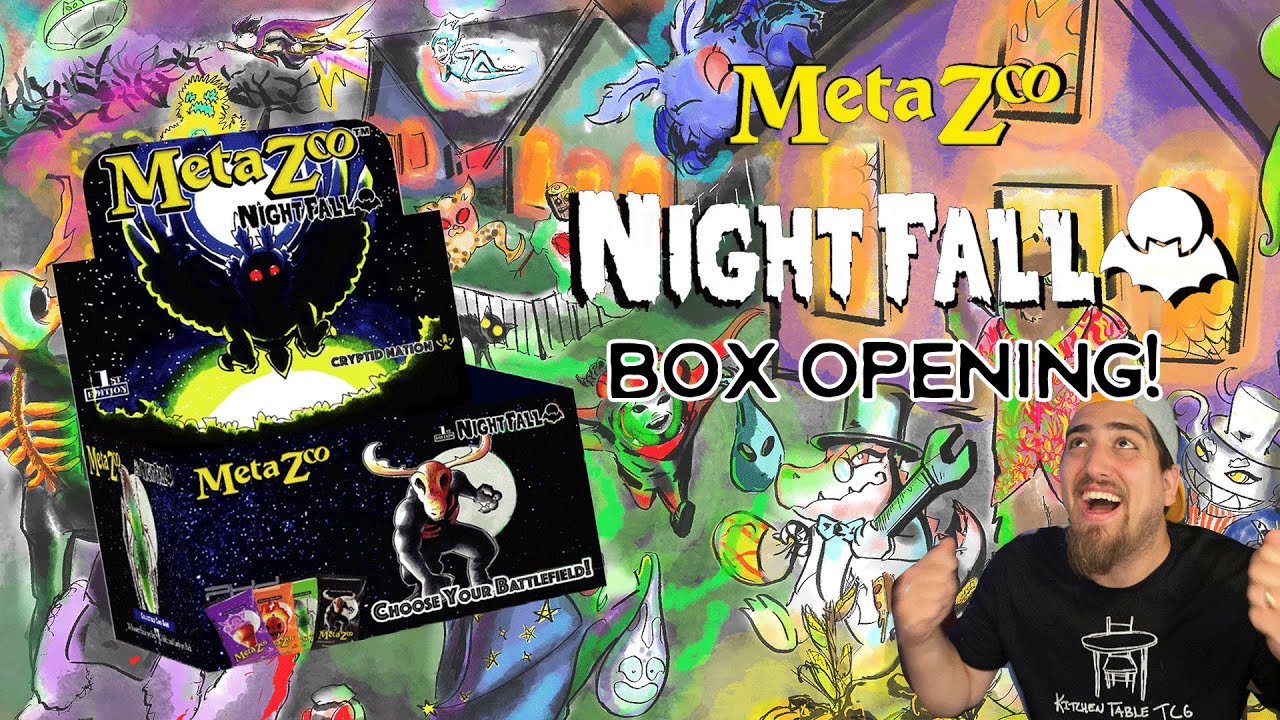 METAZOO NIGHTFALL BOOSTER BOX OPENING! - YouTube