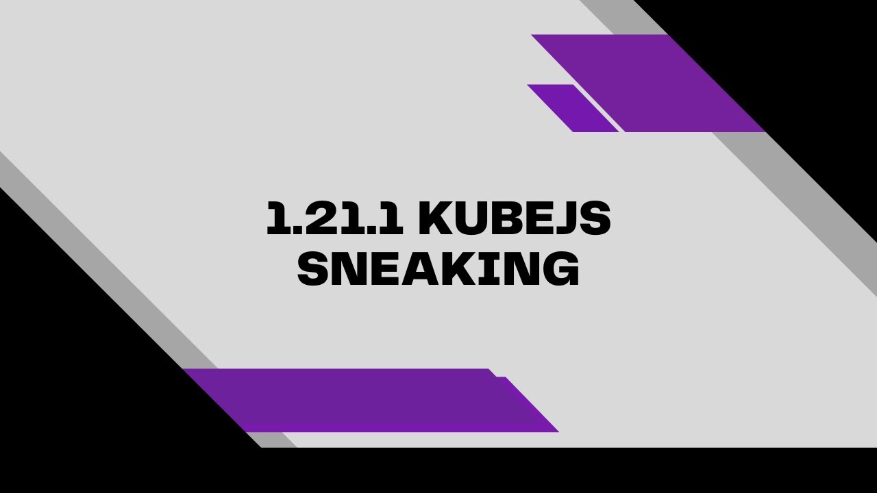 Sneaking and Block Interaction | 1.21.1 KubeJS NeoForge - YouTube