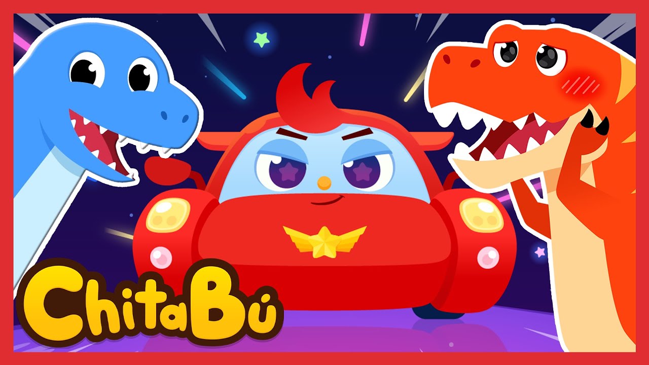 Dinosaurios y Automóviles Asombrosos 🦖🚗 | Canciones Infantiles | # ...