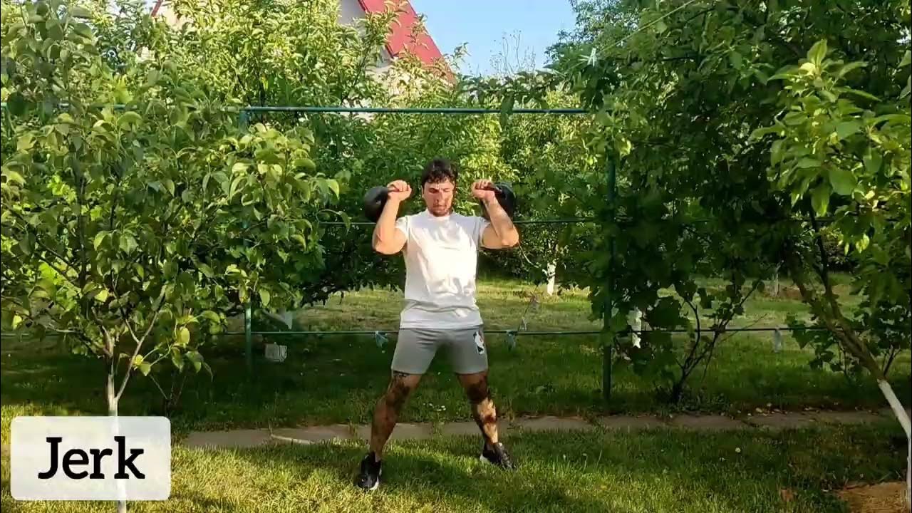 Крутейшая тренировка с гирей на силу и выносливость Упражнения на ноги