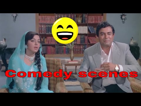 SEETA AUR GEETA - Bollywood Comedy - Hema malini Sanjeev kumar - Comedy scenes
