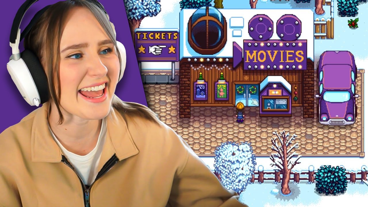 Movie Theater Comes to Stardew! - Stardew Valley | Part 24 - YouTube