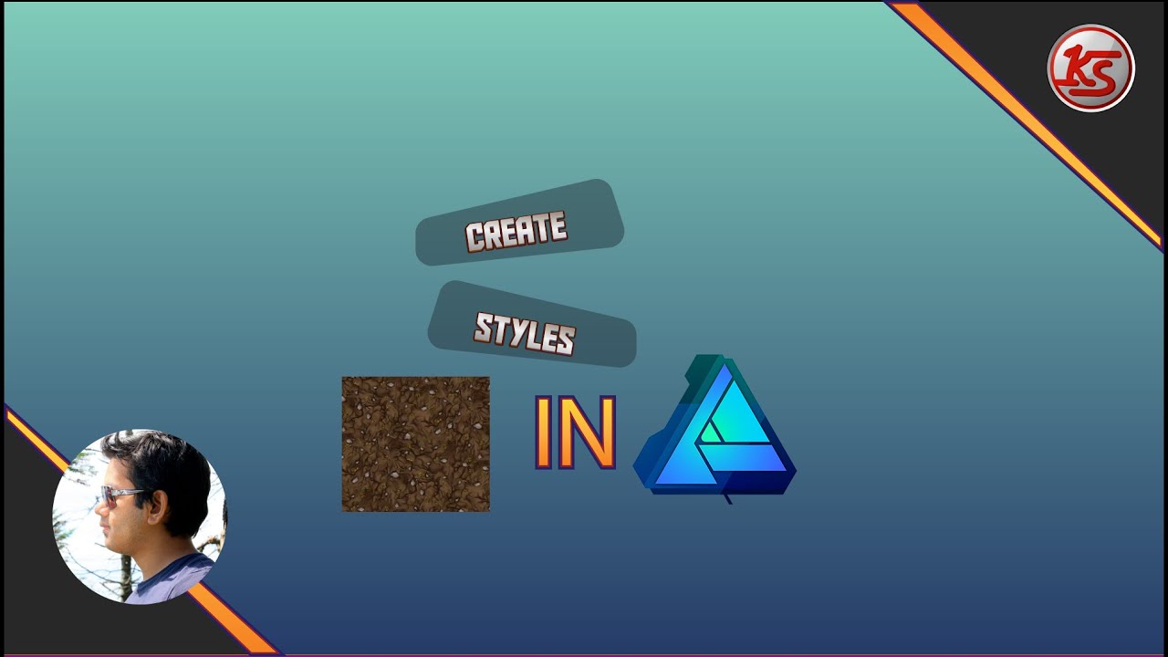 Affinity Designer tutorial : Create Styles with Image - YouTube