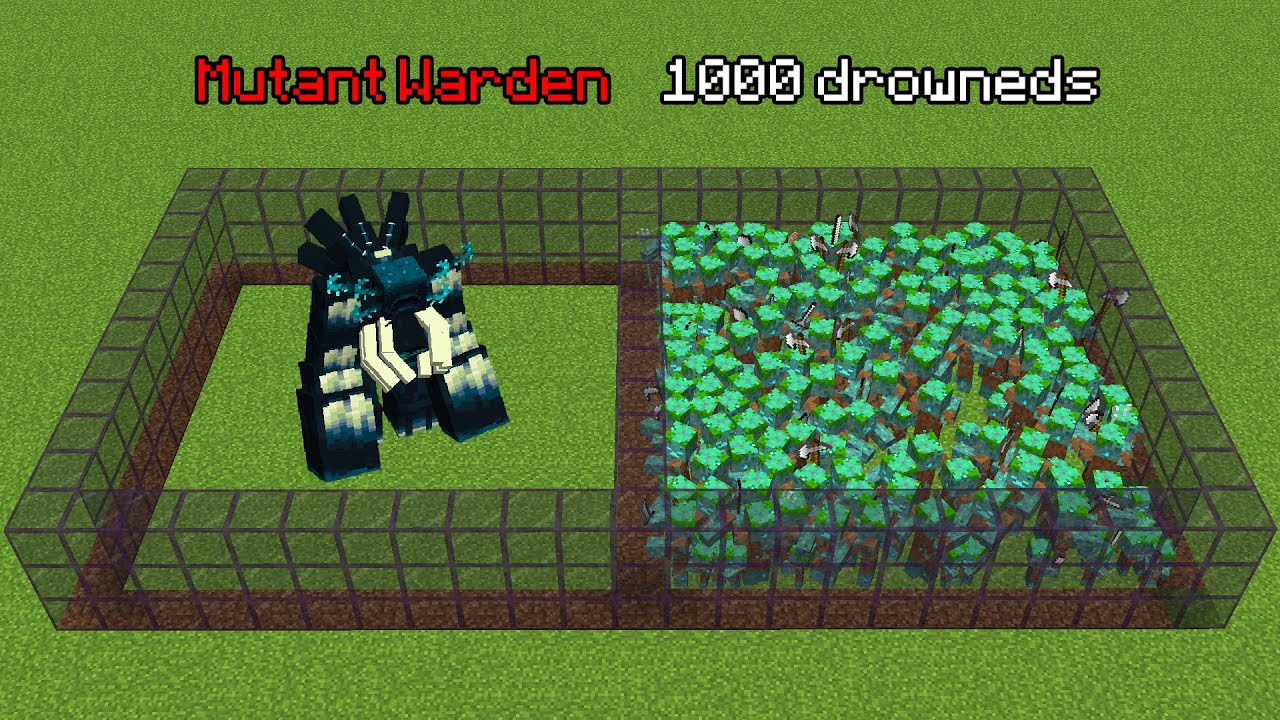 mutant warden vs 1,000,000 drowneds #3 - YouTube