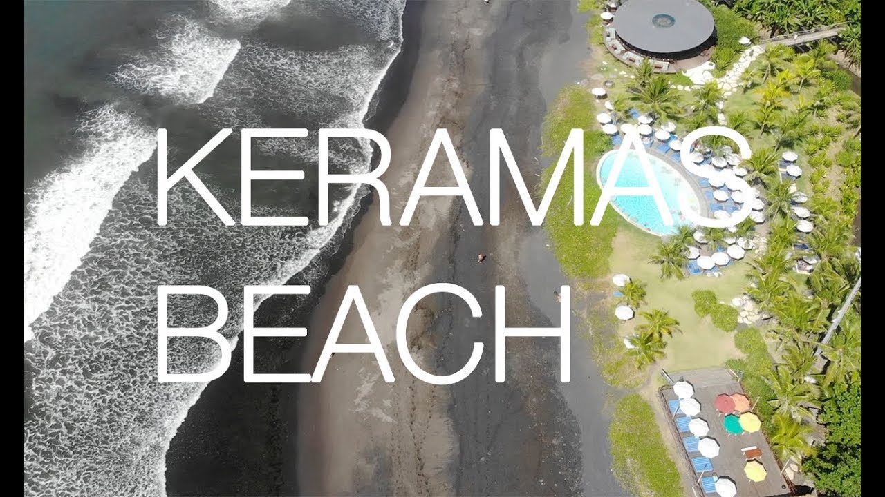 Keramas Beach Bali by Drone - YouTube