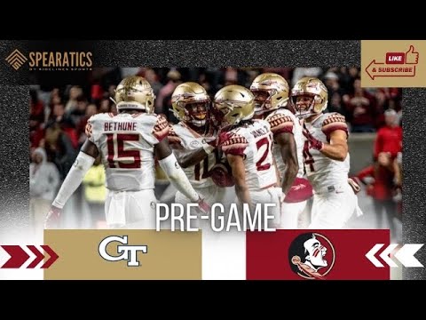 SPEARATICS BY SSN FSU vs GT PRE-GAME - YouTube