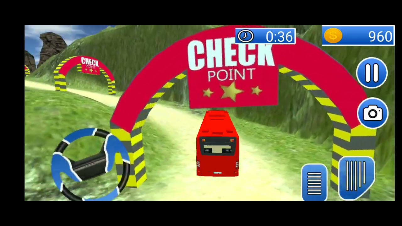 Pak Bus Driving Simulator - Mobile Gameplay [ Game for Android] - YouTube