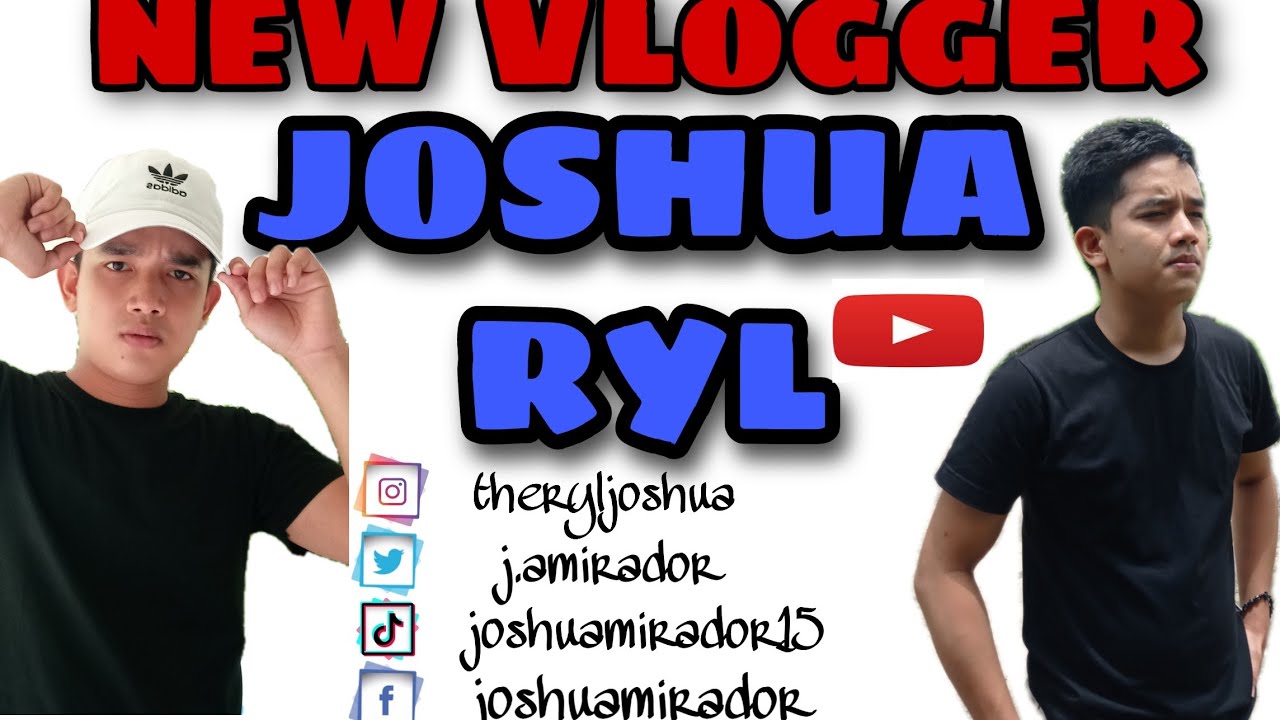 INTRO VLOG | JOSHUA RYL (New Vlogger) - YouTube